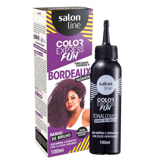 Tonalizante colorido salon line color express fun bordeaux fashion ...