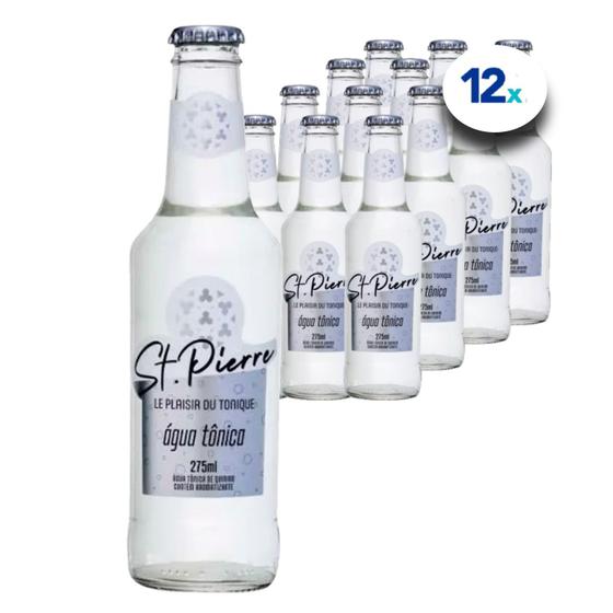Tônica Tradicional ST PIERRE Long Neck 200ml (12 unidades) - Água ...