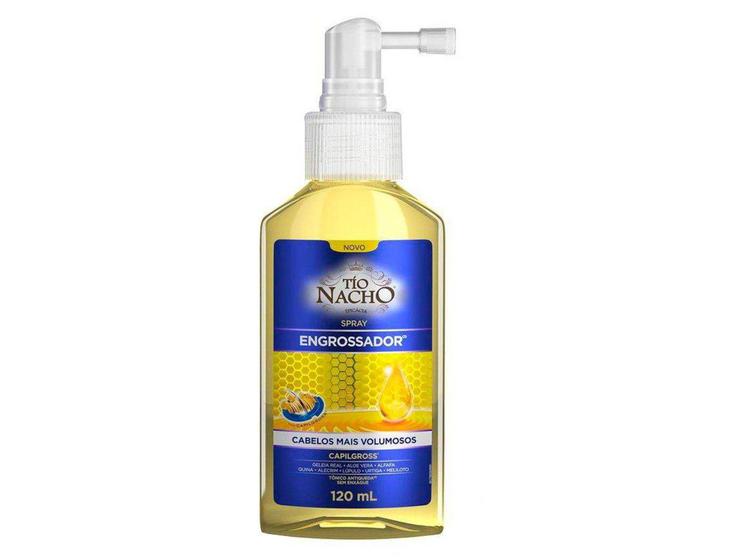 Tônico Capilar Engrossador Tío Nacho - Spray Capilgross 120ml - Tônico ...