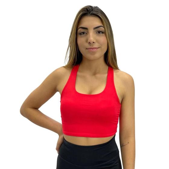 Top Hering Nadador Com Proteção Solar - Top Cropped - Magazine Luiza