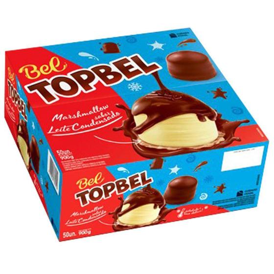 TopBel Marshmallow Leite Condensado 50 unidades - Marshmallow ...