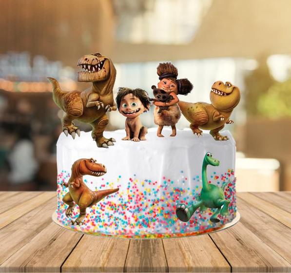 Topo de Bolo Croods - Papel Foto 230g - Nicolados - Topo de Bolo ...