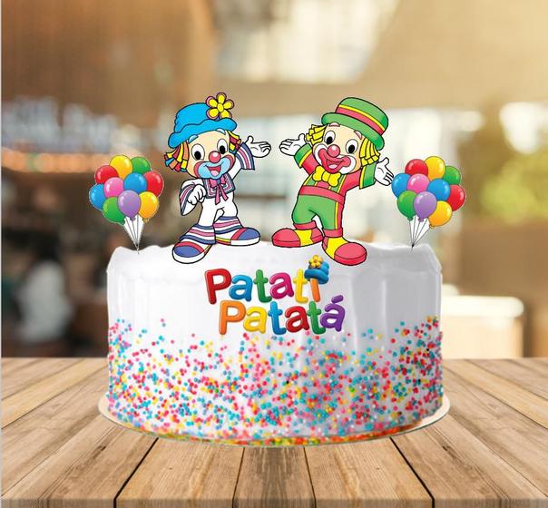 Topo de Bolo do Patati Patata - Nicolados - Topo de Bolo - Magazine Luiza