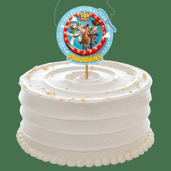 Topper De Bolo Topo Decoração Tema Toy Story - Regina Festas - Topo de ...