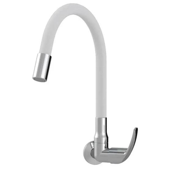 Torneira Abs Parede Pia Cozinha Color Flex Monoc 1167 Branca - Injet ...