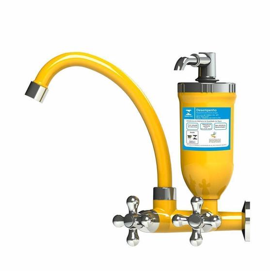 Torneira Amarela Abs Filtro Cozinha 1/4 De Volta - 2167 C33 Amarelo ...