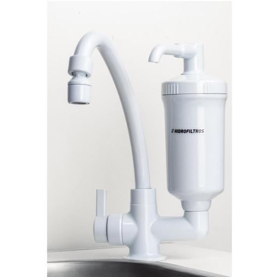 Torneira Bica Móvel Bancada POP Branca Hidrofiltros 907-2364 - Torneira ...