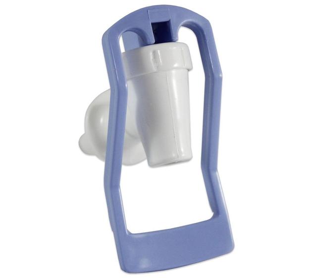 Torneira Branca Com Alavanca Azul - Libell - Torneira para Bebedouro ...