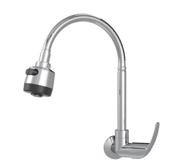 Torneira Cozinha Parede Bica Móvel Gourmet Monoc Abs - 1167 ...
