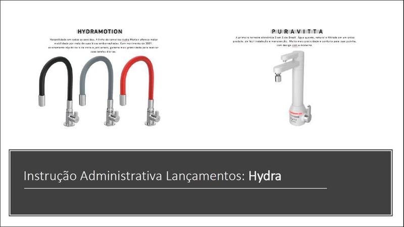 Torneira de Bancada com Bica Flexível Cromada Preta HydraMotion Hydra - Hydra-corona - Torneira ...