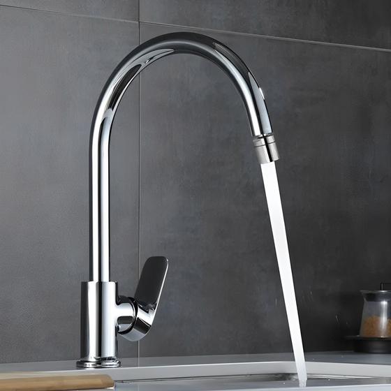 Torneira De Pia Cozinha Quente Fria Monocomando Misturador Gourmet Luxo
