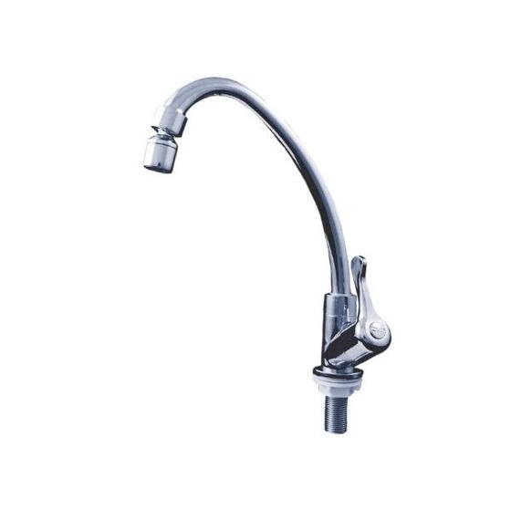 Torneira de pia giratória cromada abs alavanca - CIVITT - Torneira e ...