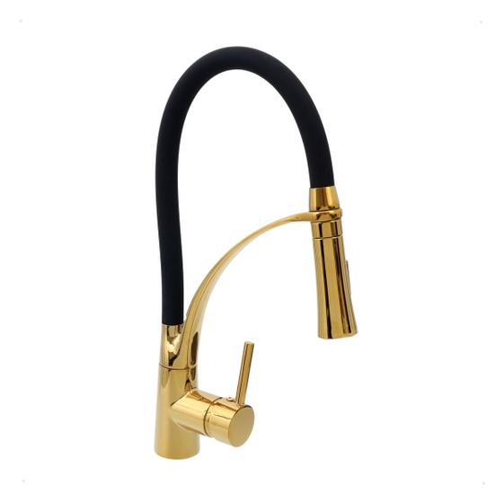 Torneira Monocomando Cozinha Gourmet Quente Fria Pull Down - JINGPIN ...