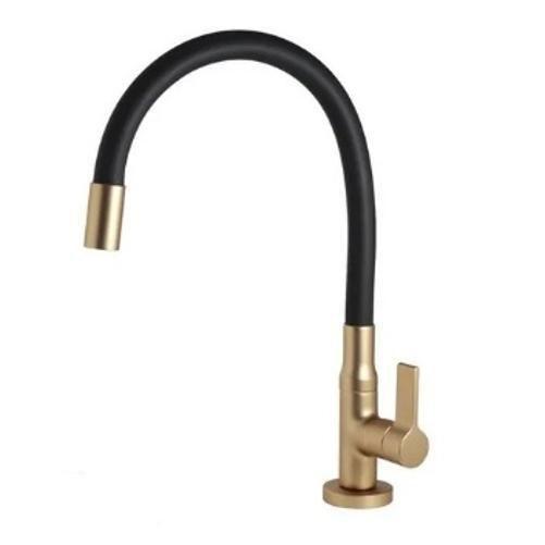 Torneira Para Cozinha Bica Móvel Gold Matte 22287-C91-Gm Mar ...