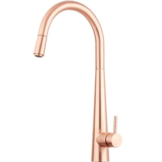 Torneira Para Cozinha Gourmet Misturador Monocomando Extensível Aço