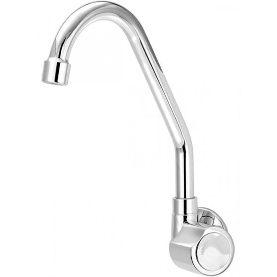 Torneira para Cozinha Mônaco Plus 1/4 de Volta Bica Móvel C40 Cromada ...