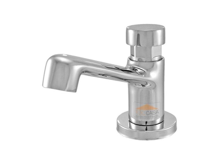 Torneira Temporizada Automática Para Lavatório Banheiro Mesa Metal ...
