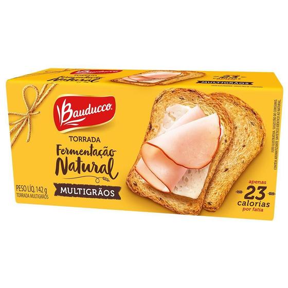 Torrada Multigrãos Bauducco 142g - Torrada - Magazine Luiza