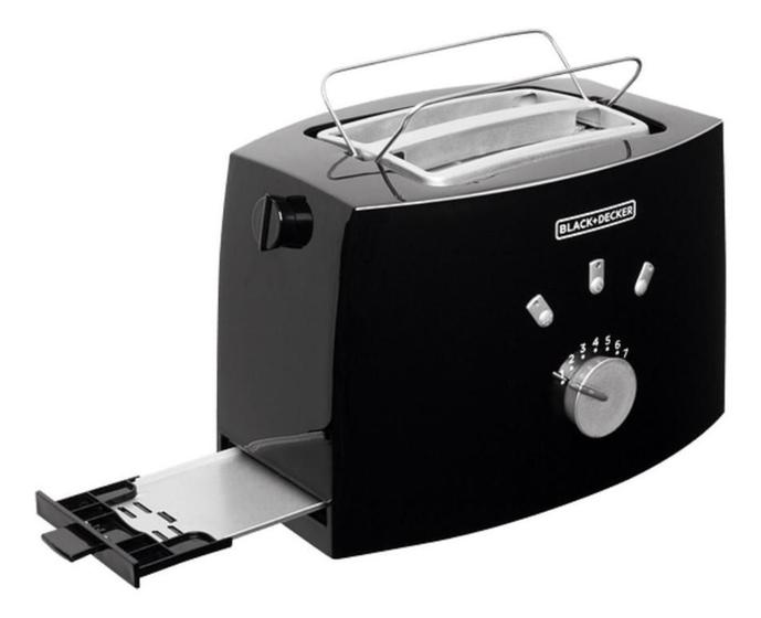 Torradeira De Pão 7 Niveis To810 Black Decker 800W 220V - Torradeira ...