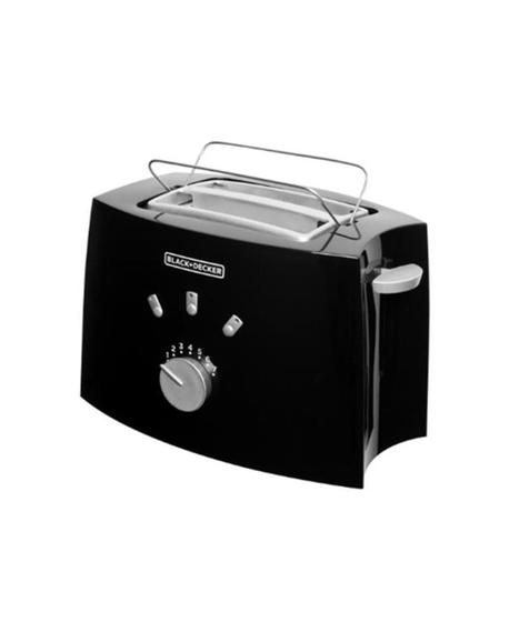 Torradeira Elétrica Black&Decker TO810 Preto 800W - BLACKeDECKER ...