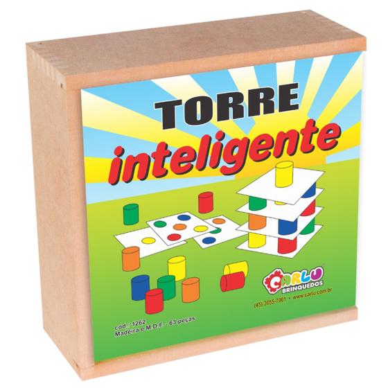 Torre inteligente - carlu - 1262 - Brinquedos Educativos - Magazine Luiza