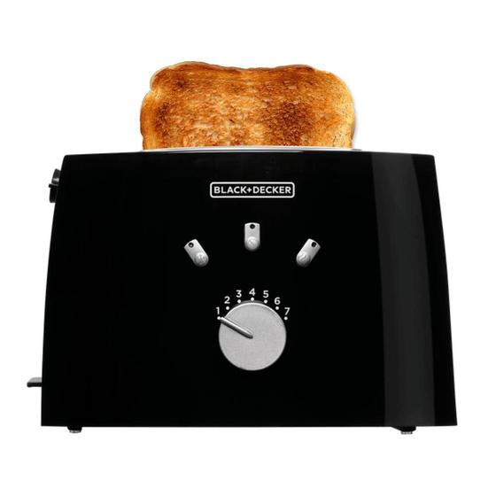 Tostadeira Torrador Tostador Elétrico 127v Black Decker - Black&Decker ...