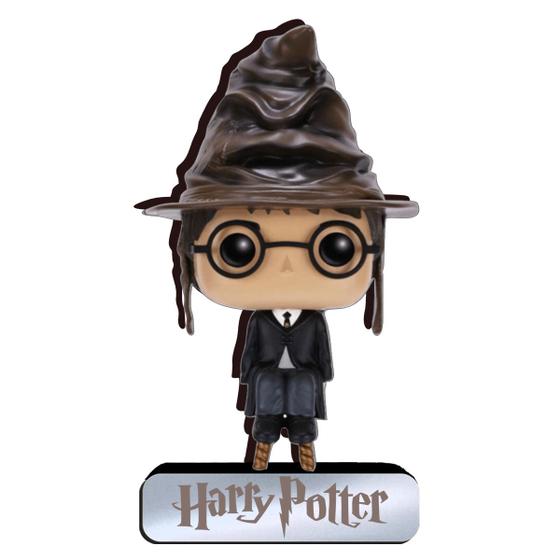 Totem Harry Potter Mdf Adesivado Enfeite Nerd Geek Colecionável Boneco ...