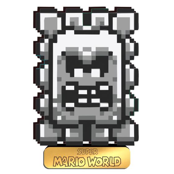 Totem Super Mario World Pixel Mdf Adesivado Enfeite Nerd Geek ...