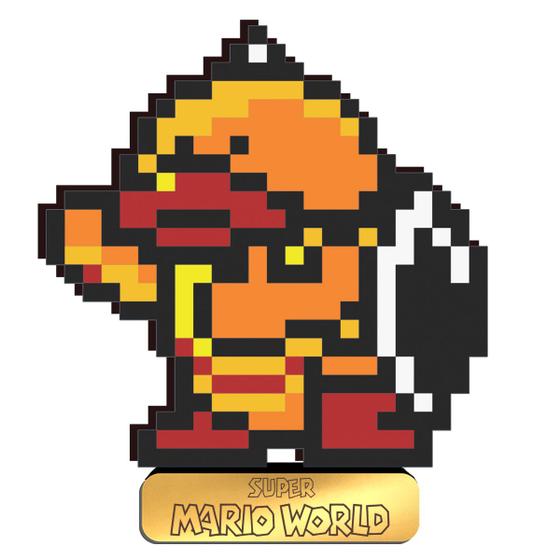 Totem Super Mario World Pixel Mdf Adesivado Enfeite Nerd Geek ...