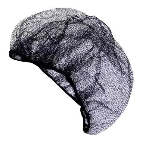 Touca Nylon Capilar Preta Pacote com 100 unidades - Inoven - Touca e ...