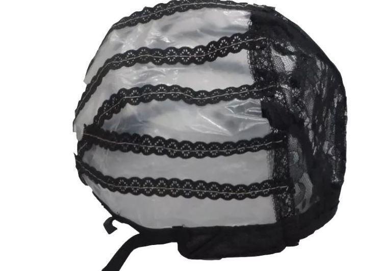 Touca Para Confecção De Perucas- Preta - New Fashion - Touca e Gorro ...