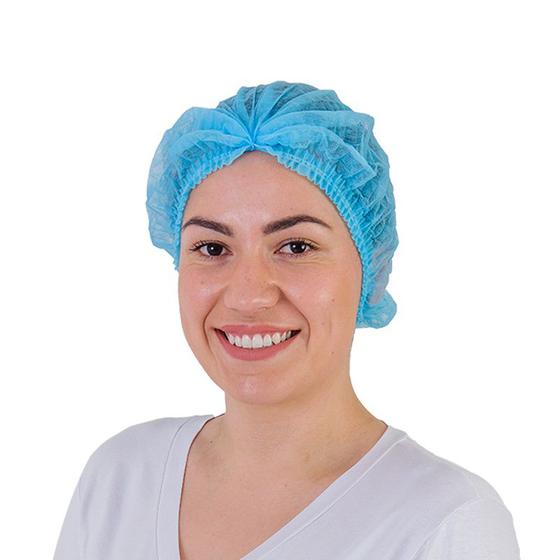 Toucas coloridas Descartavel Tnt C/100 - Prevemax - Touca Descartável ...