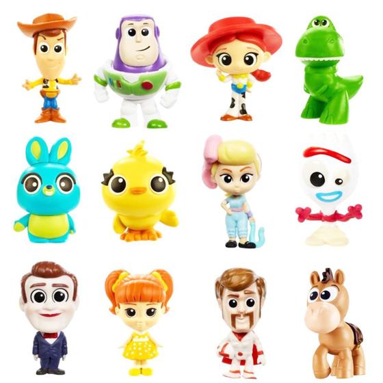 Toy Story 4 - Coleção Mini Figura 12 Bonecos Mattel - Bonecos ...