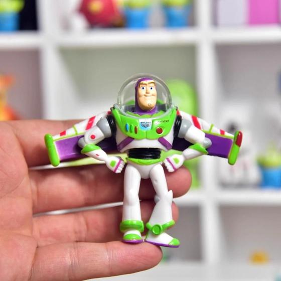 Toy Story 4 Woody Buzz Lightyear Forky Rex Figuras De Ação Mini Bonecas ...