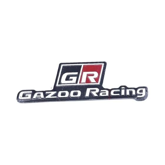 Toyota GR Sport Gazoo Racing 3D Metal Car Emblem Badge Decalques Para ...