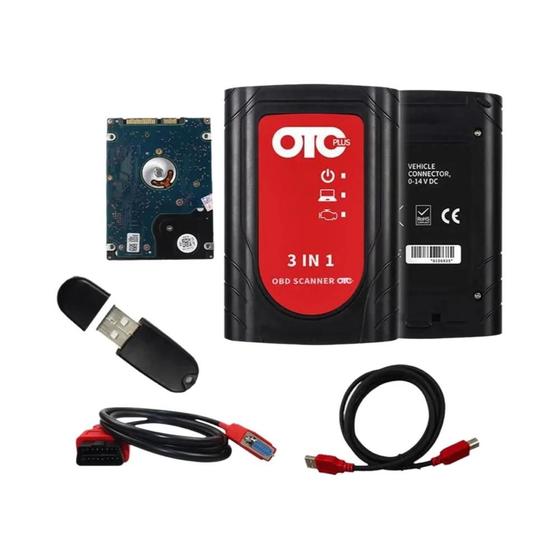 Toyota OBD Scanner OTC plus 3 Pin V18.00.008 Global Techstream GTS VIM ...
