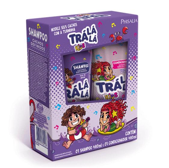 Trá Lá Lá Kids Cachos Definidos Kit (Shampoo, Condicionador) - Kit ...