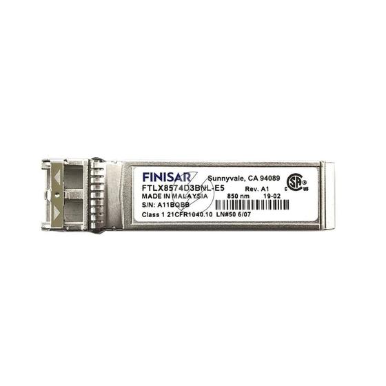 Transceiver mini Gbic Finisar FTLX8574D3BNL-E5: SFP+ 10Gb, 400m, 850nm - Módulo SFP - Magazine Luiza