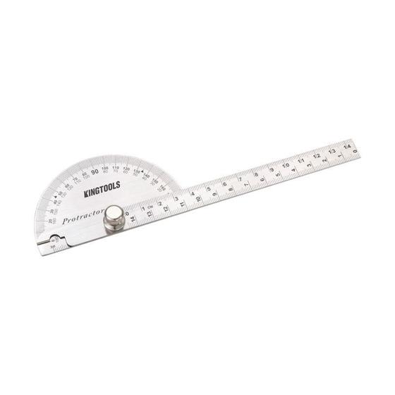 Transferidor De Angulo Simples 0-180 Graus 600.090 - KING TOOLS ...