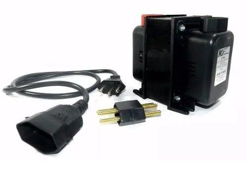 Transformador de Voltagem 110v 220v 500VA 310w Pico Preto Universal - KF transformadores ...