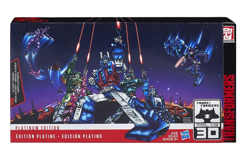 Transformers Kit Autobot Heroes 30cm Platinum Edition Deluxe Raro C/nf ...