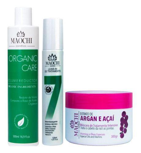 Tratamento Capilar Profissional Orgânico Maochi Alisamento Hidratação e ...