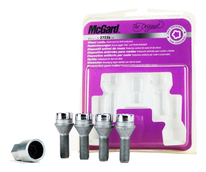 Trava Anti Furto para Rodas Mcgard Mini e Bmw M14 X 1,25 Vários Modelos - Kit Anti-Furto ...
