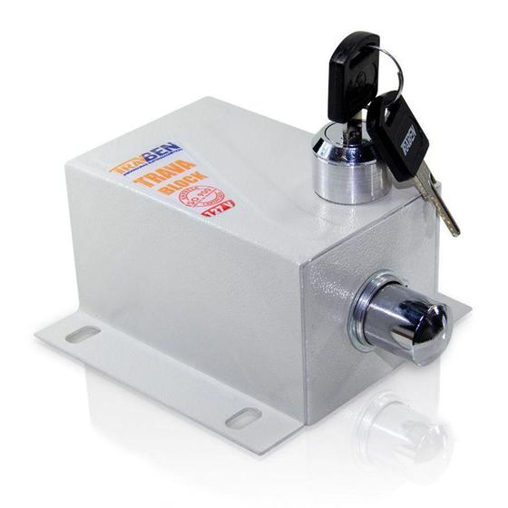 Trava Elétrica Block TravBen Para Portão Automático com Módulo ...