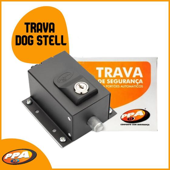 Trava Eletromagnetica Dog Stell Custom Ppa Para Portões - Automatizador ...