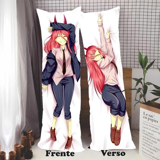 Travesseiro Dakimakura Chainsaw Man Power 02 - zonageek - Travesseiro ...