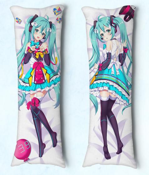 Travesseiro Dakimakura Hatsune Miku 02 - Travesseiro Comum - Magazine Luiza