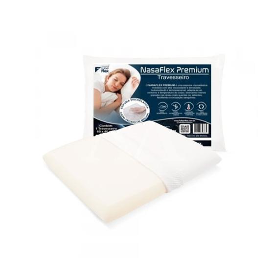 Travesseiro nasa flex premium - Faiber Flex - Travesseiros - Magazine Luiza