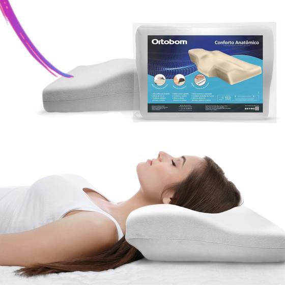Travesseiro Ortobom Nasa Ortopédico Anatômico Cervical - Travesseiros ...