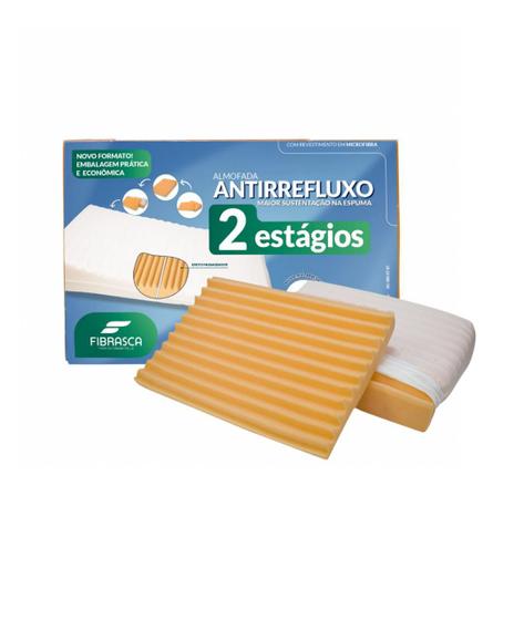 Travesseiro Rampa Terapêutica Anti Refluxo 2 Estágios Adulto - Fibrasca ...